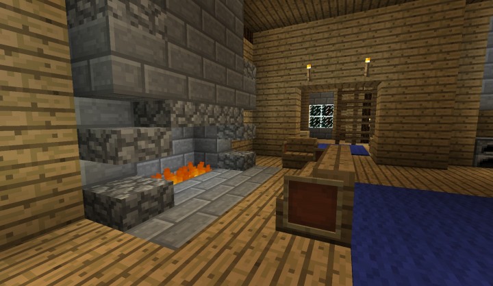 Rustic Spruce House Minecraft Map