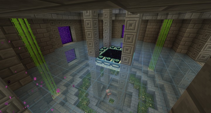 End Portal Room Minecraft Map