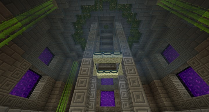 End Portal Room Minecraft Map