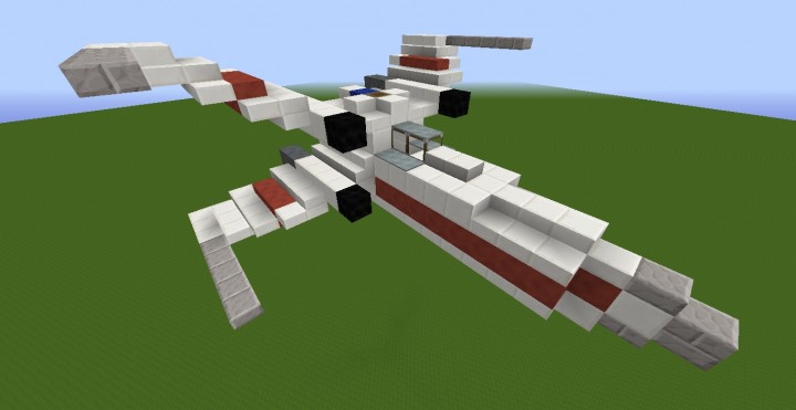 The X-WING from Star Wars by TheMuhhhhhh Minecraft Project