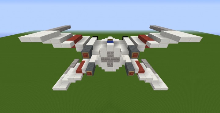 The X-WING from Star Wars by TheMuhhhhhh Minecraft Map