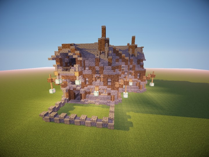 Fancy House | Decorate it yourself Minecraft Map