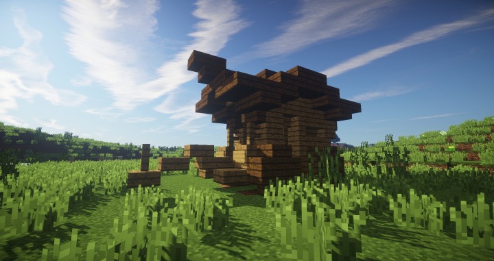 Small Wooden Wagon Minecraft Map