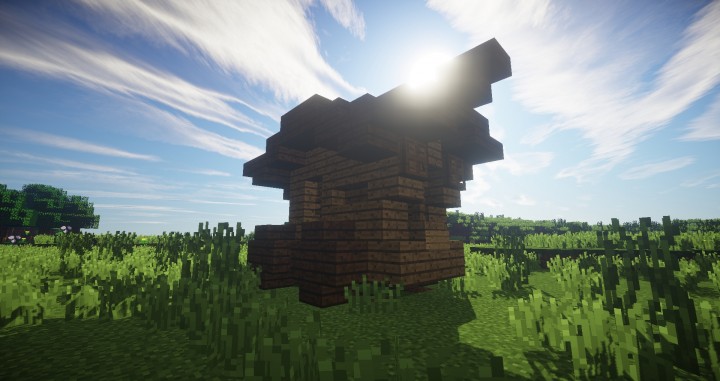 Small Wooden Wagon Minecraft Map