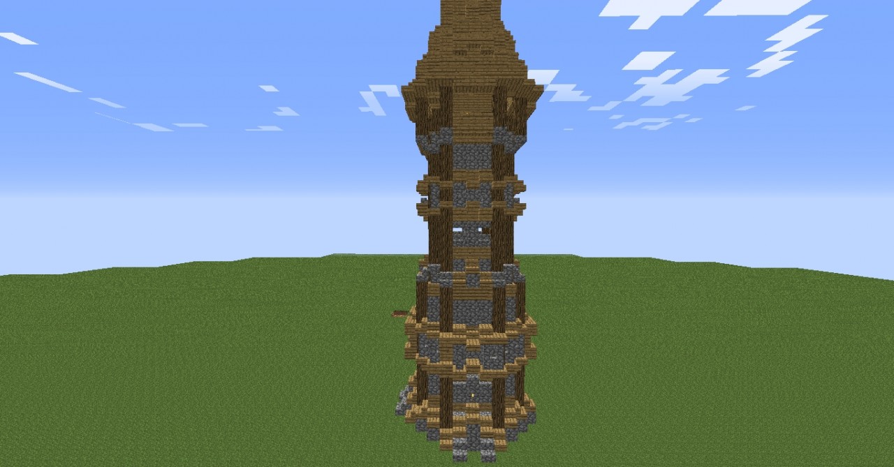 Minecraft Amazing Medieval Tower! Minecraft Map
