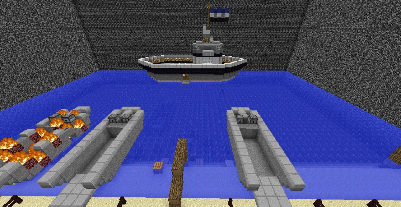 D-Day mini-game Minecraft Map