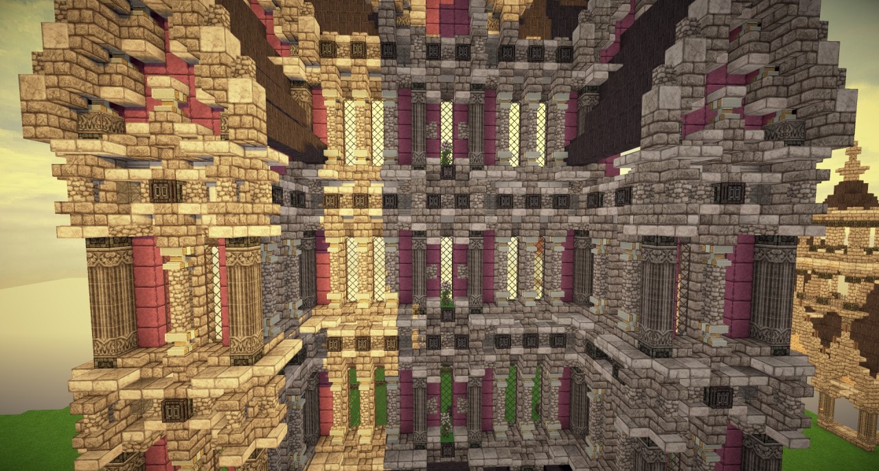 Townhouse Facade #1 Minecraft Map