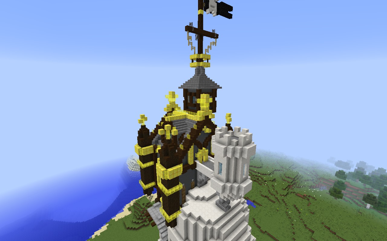 Level 8 pirate hall!-from plunder pirates! Minecraft Map