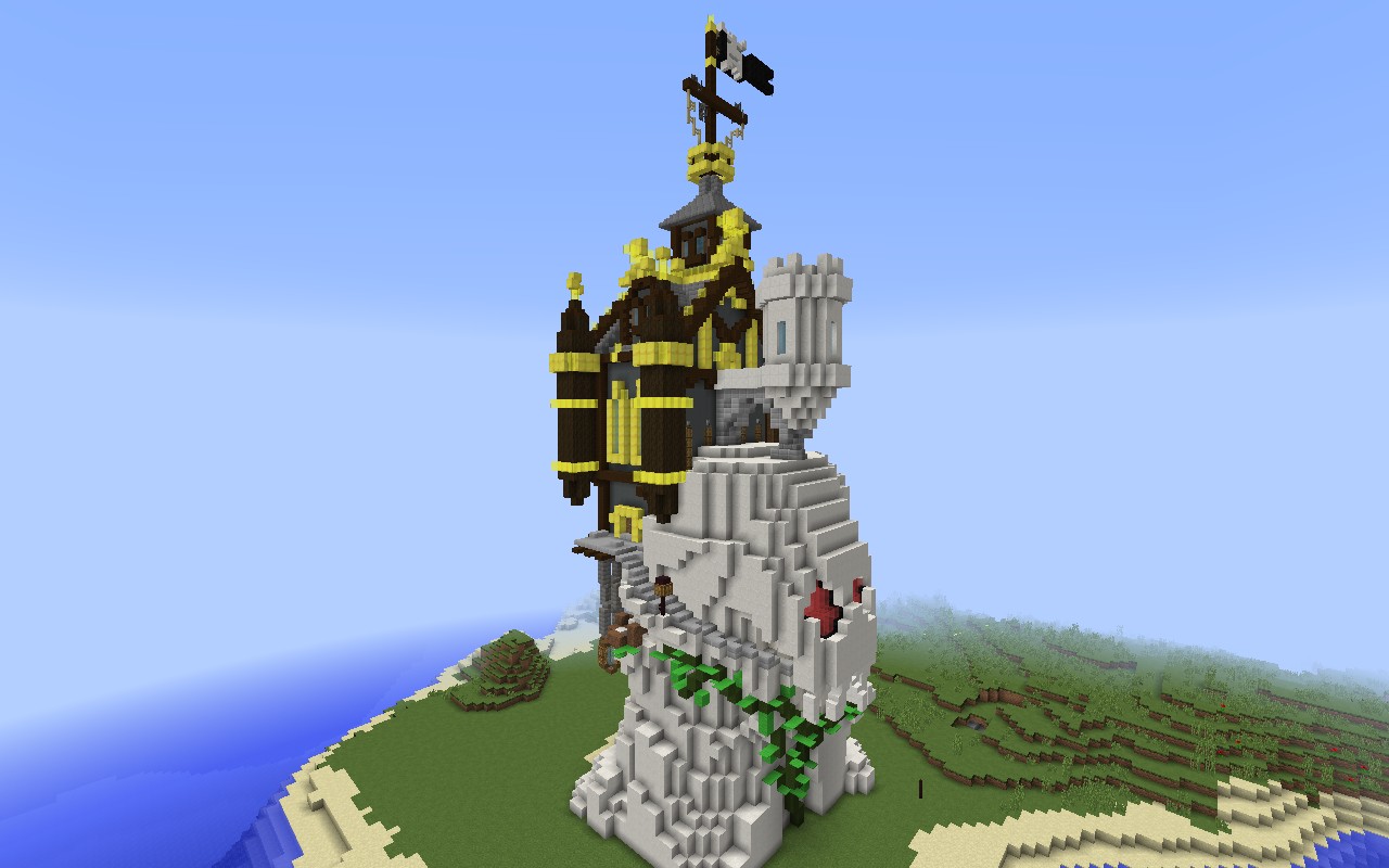 Level 8 pirate hall!-from plunder pirates! Minecraft Map