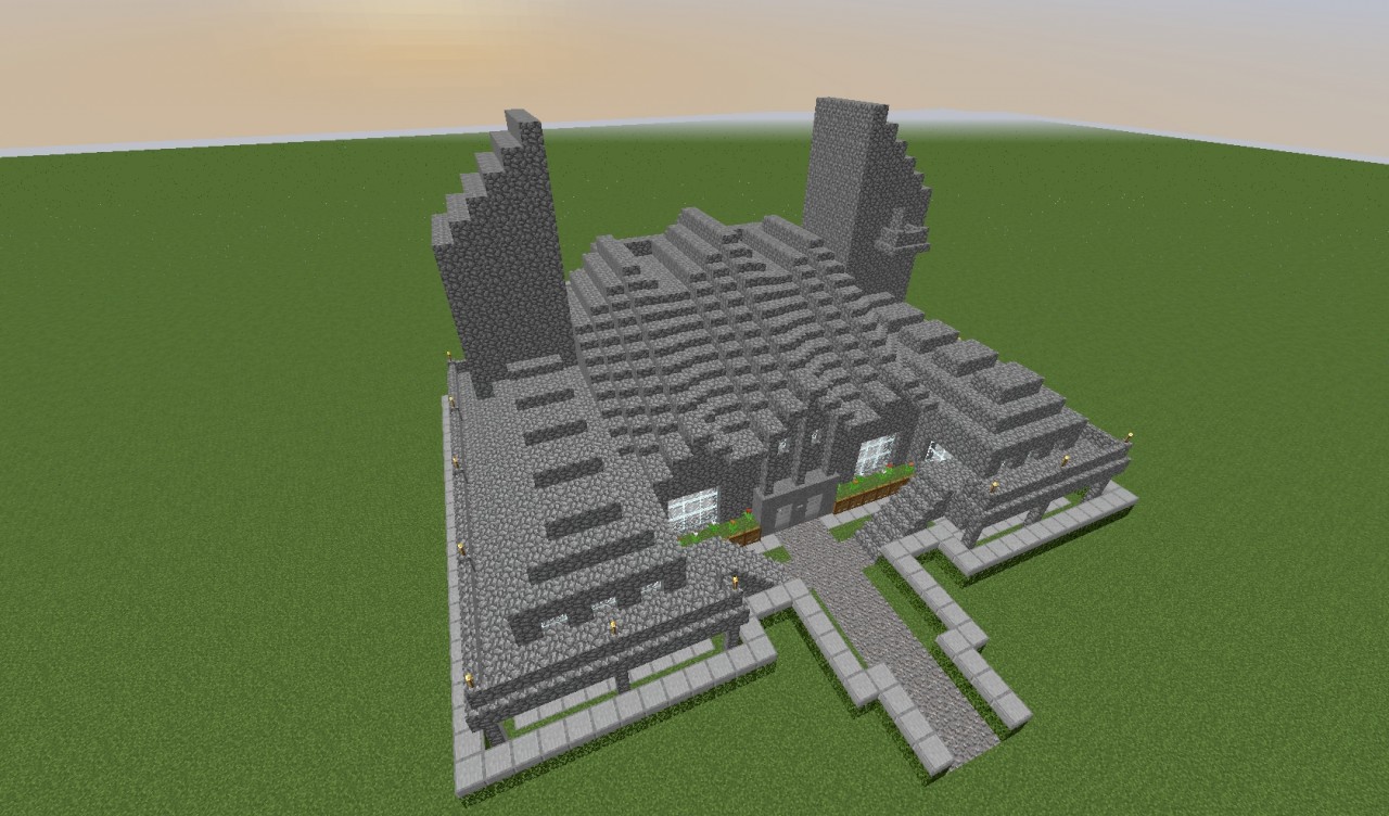 An Empire of stone: Mansion Minecraft Map