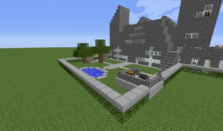 An Empire of stone: Mansion Minecraft Map