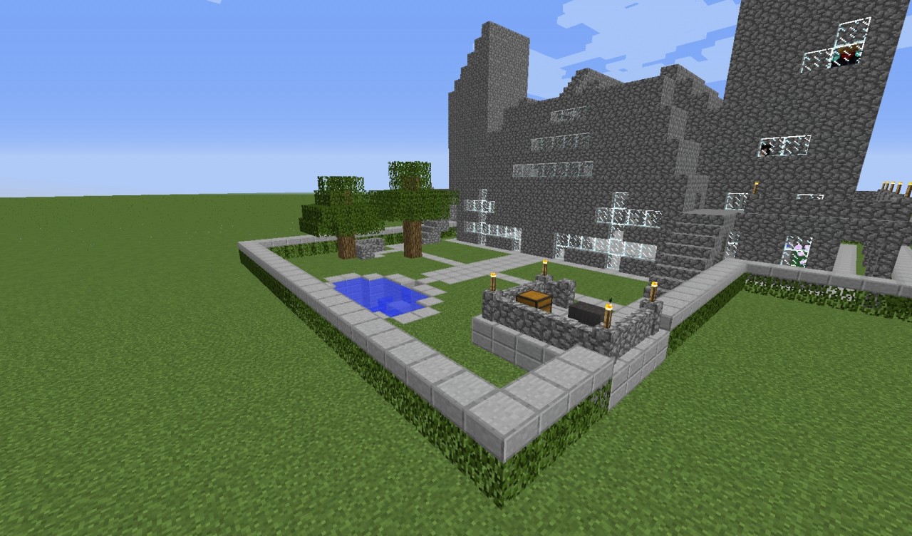 An Empire of stone: Mansion Minecraft Map