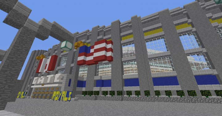 Woodcourt Arena - An Indoor Modern Arena Minecraft Map