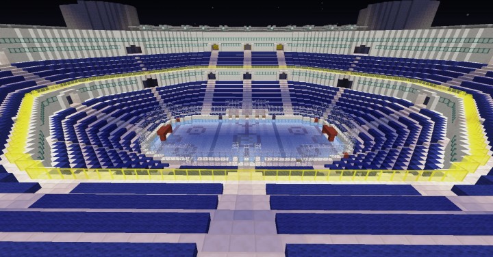 Woodcourt Arena - An Indoor Modern Arena Minecraft Map