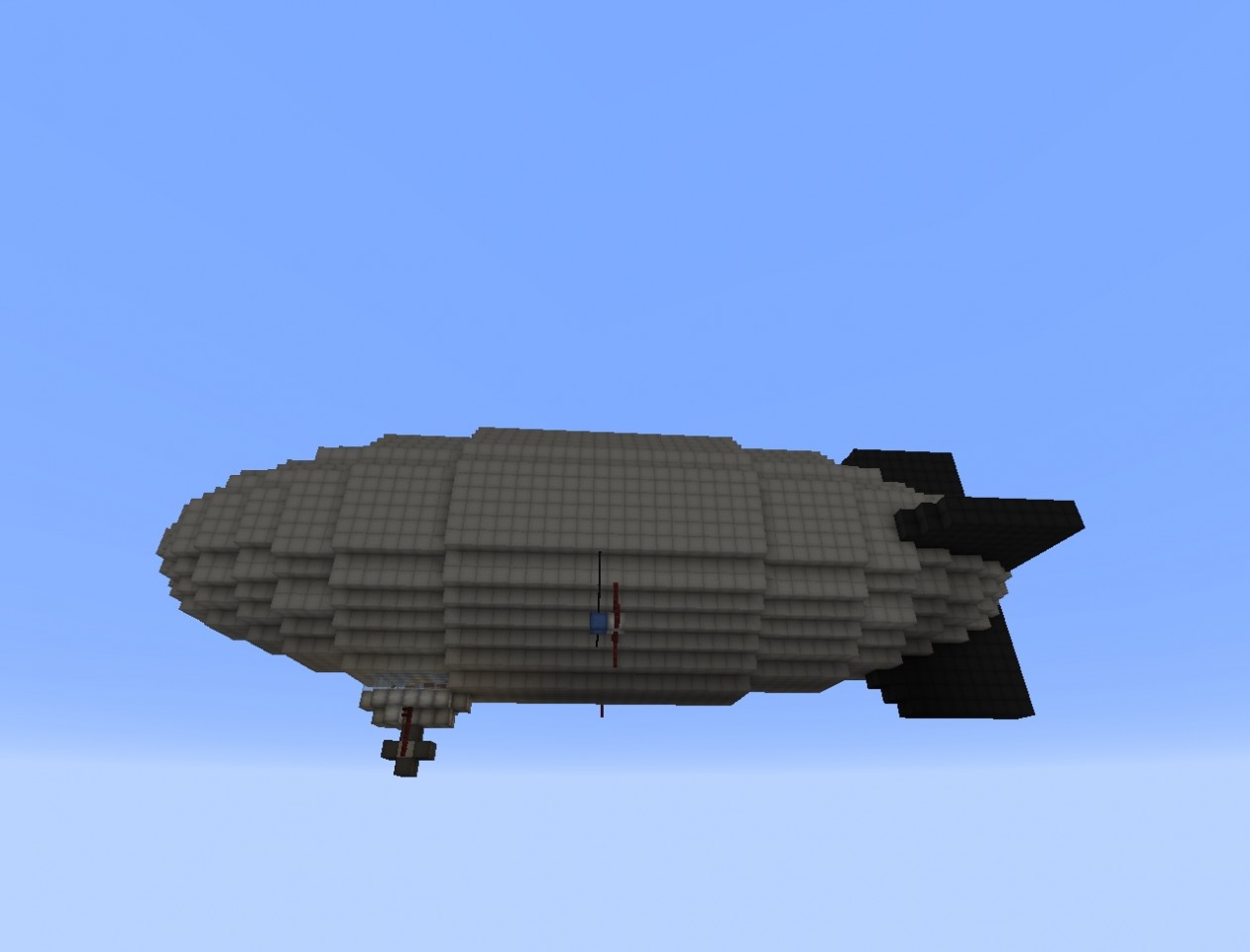 The Minecraft Zeppelin (1200 Views Special!) Minecraft Map