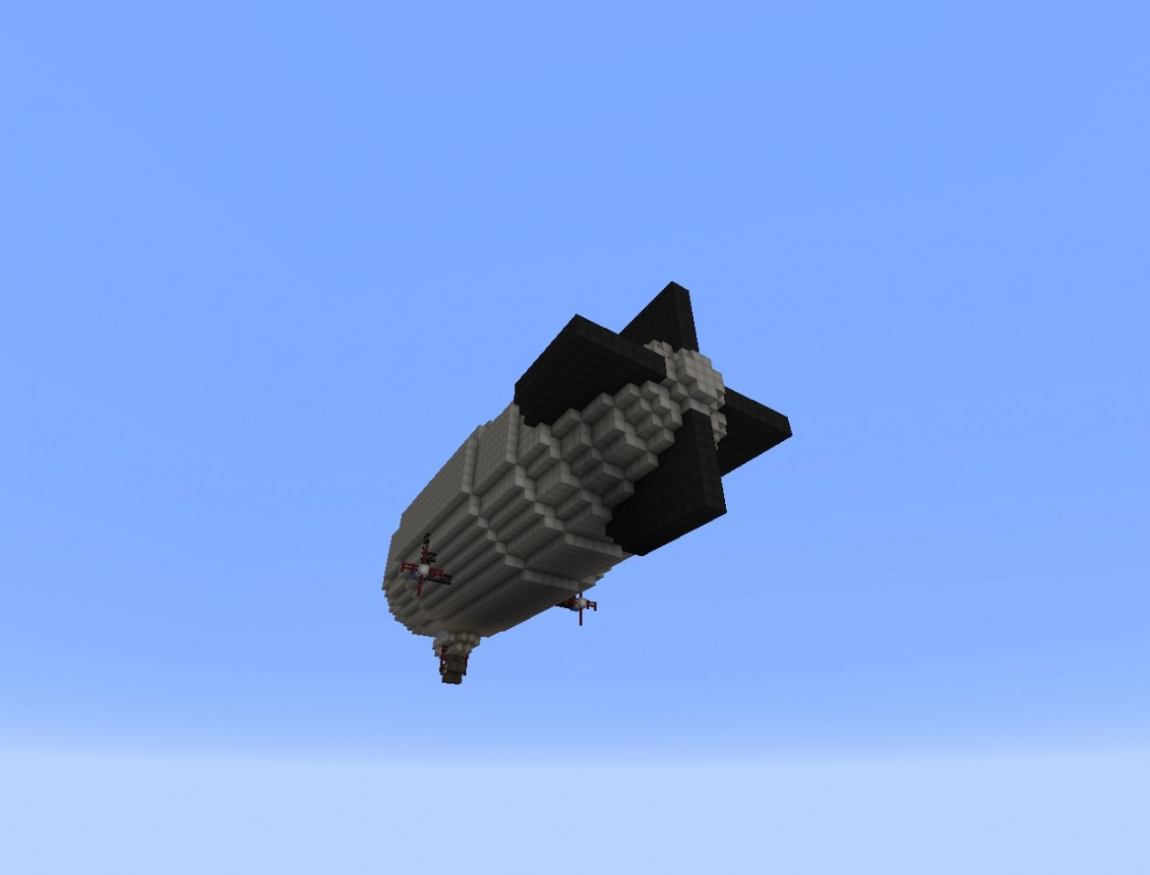 The Minecraft Zeppelin (1200 Views Special!) Minecraft Map