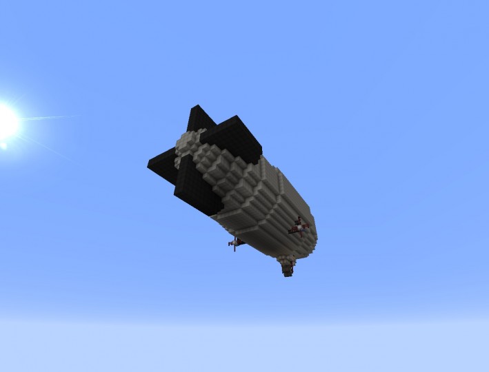 The Minecraft Zeppelin (1200 Views Special!) Minecraft Map