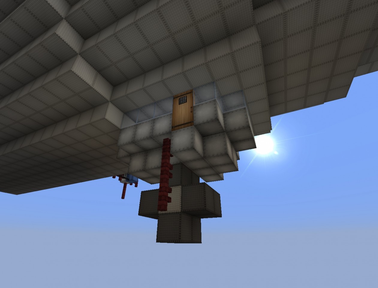 The Minecraft Zeppelin (1200 Views Special!) Minecraft Map