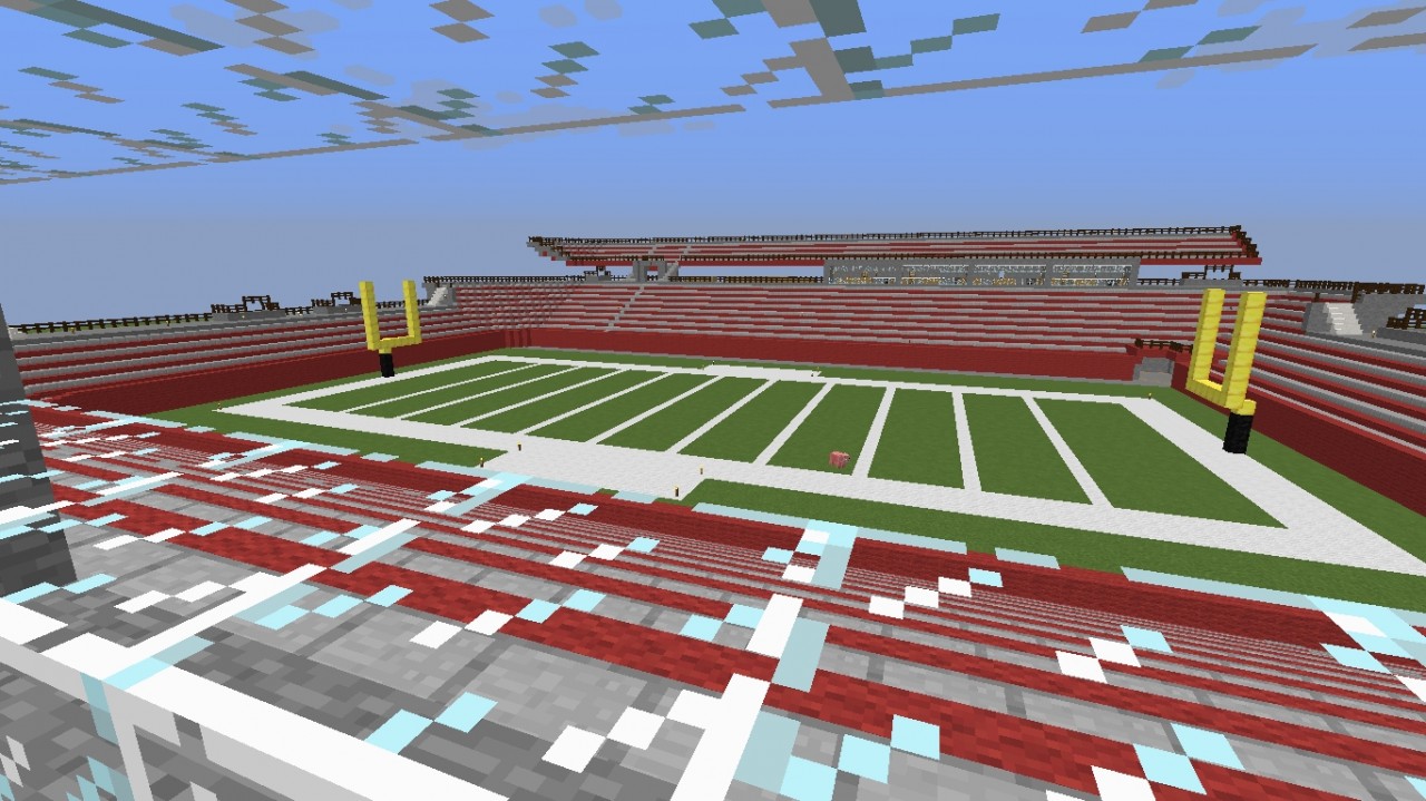 new open football stadium Minecraft Map