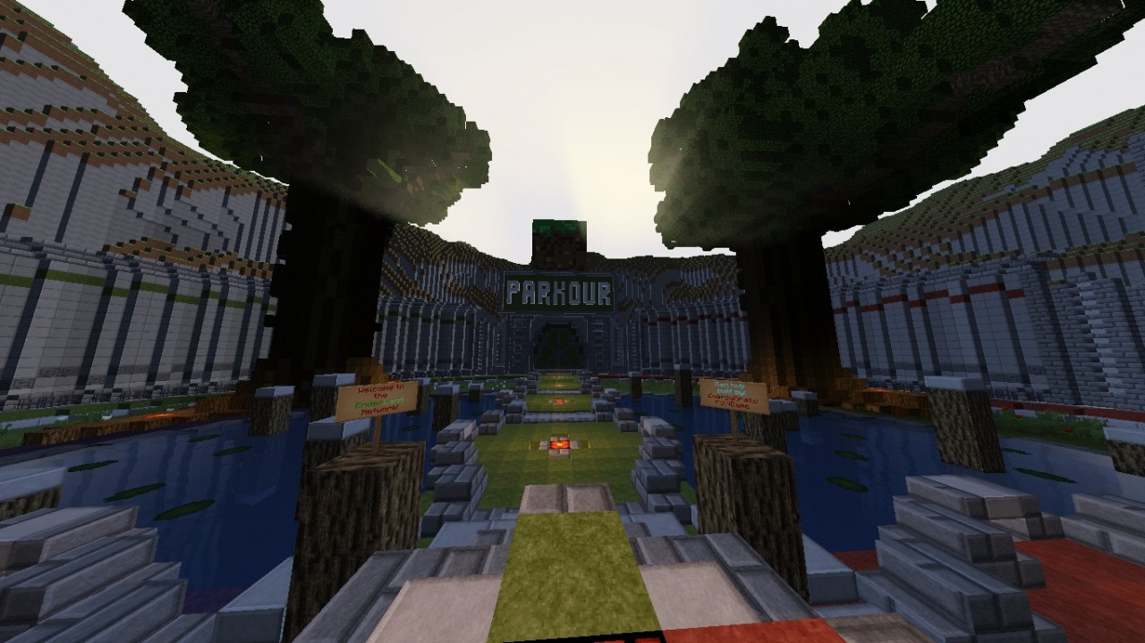 EnderLand Network Hub Minecraft Map