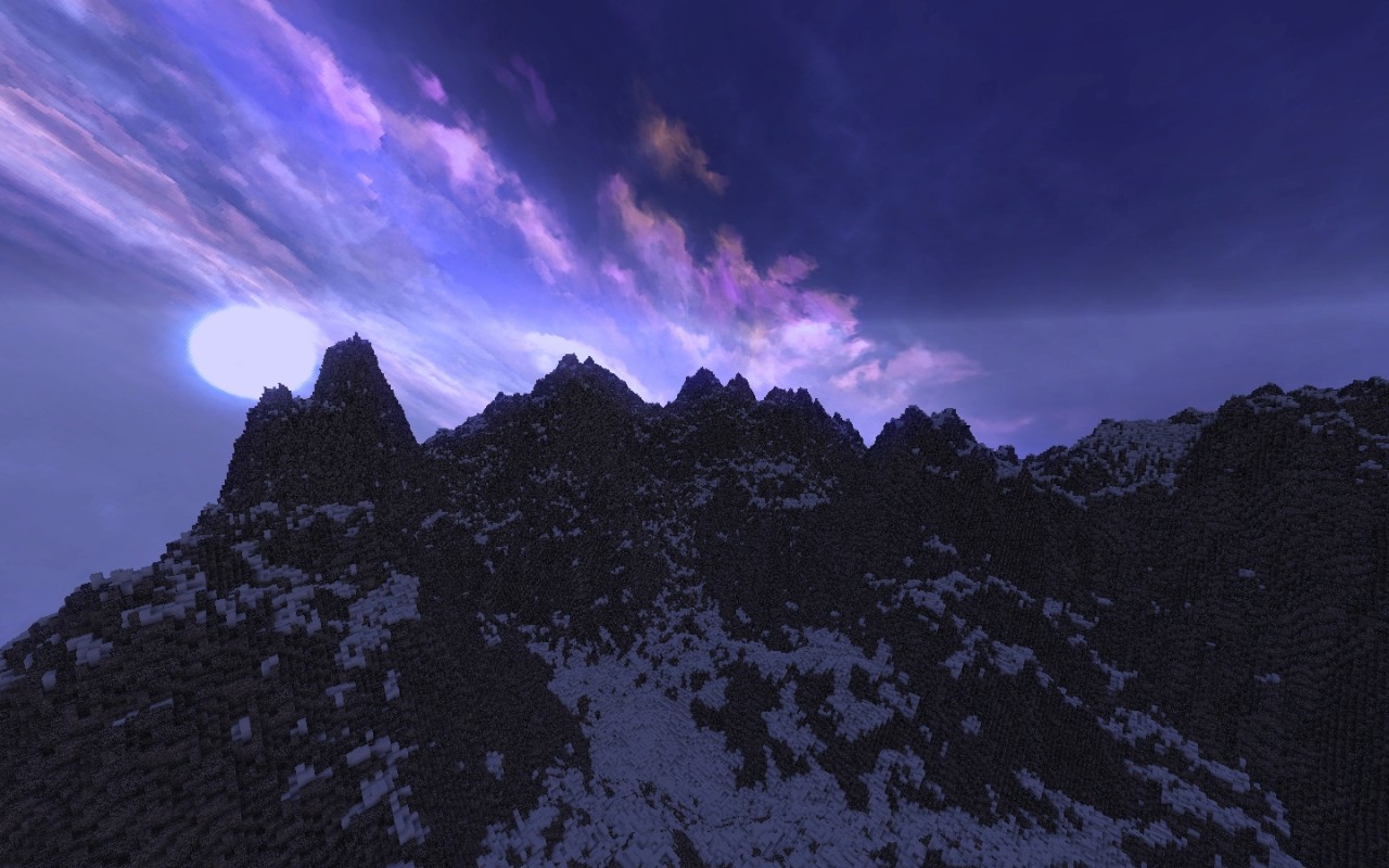 it's snowing Minecraft Map