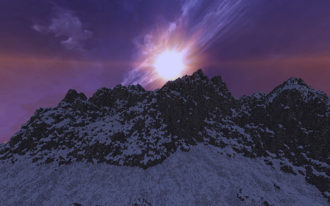 it's snowing Minecraft Map