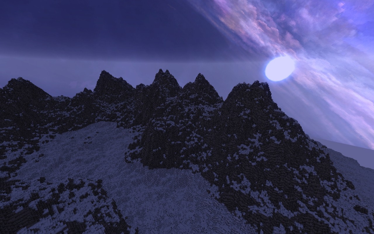 it's snowing Minecraft Map