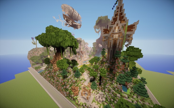 Fantasy Plot 200x200 Minecraft Map