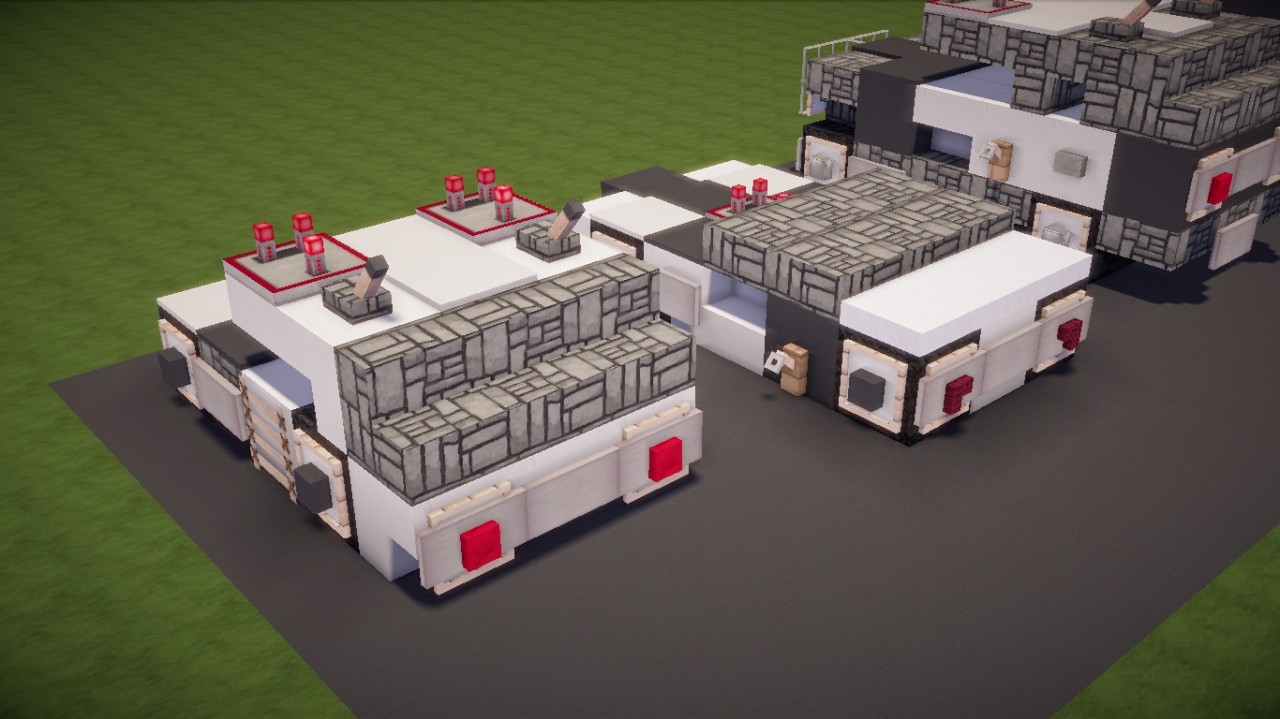 Police Car Pack Minecraft Map