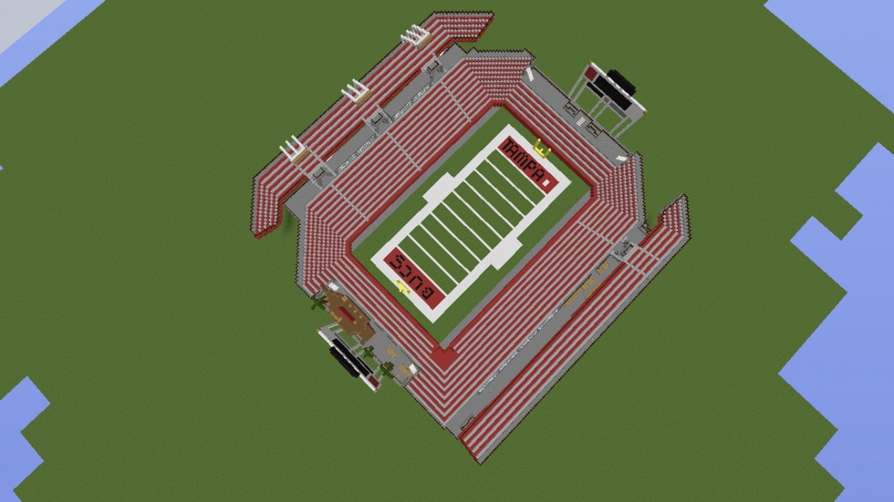 new open football stadium Minecraft Map