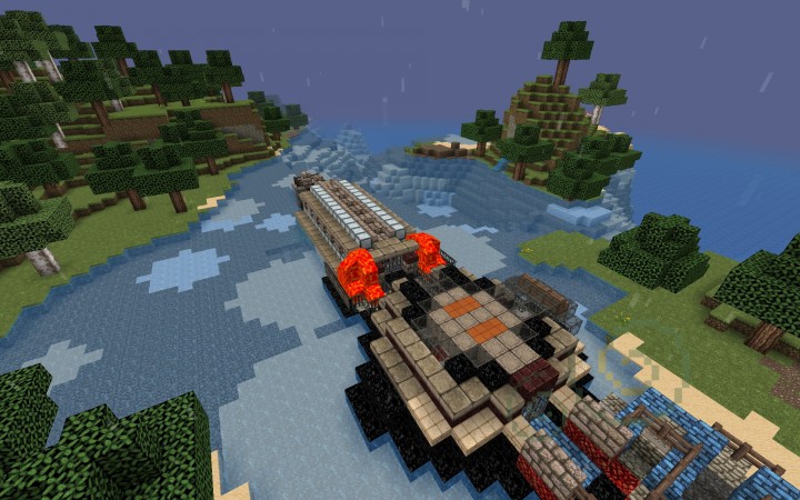 Four Stages Of BRAWL Minecraft Map