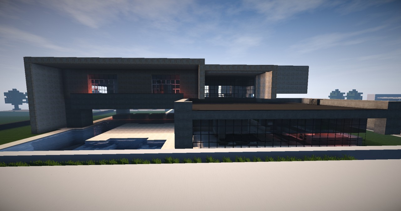 Ultra Realistic Modern Home Minecraft Map