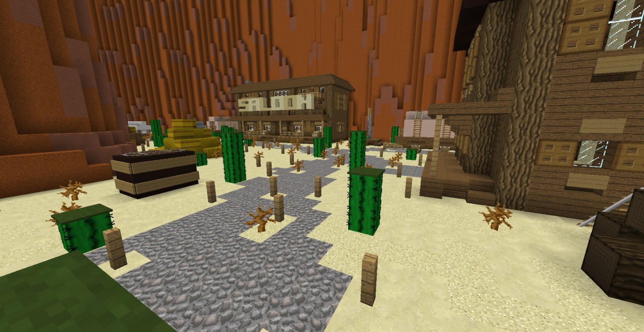 Minecraft Western Map Minecraft Map