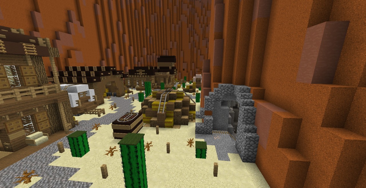 Minecraft Western Map Minecraft Map
