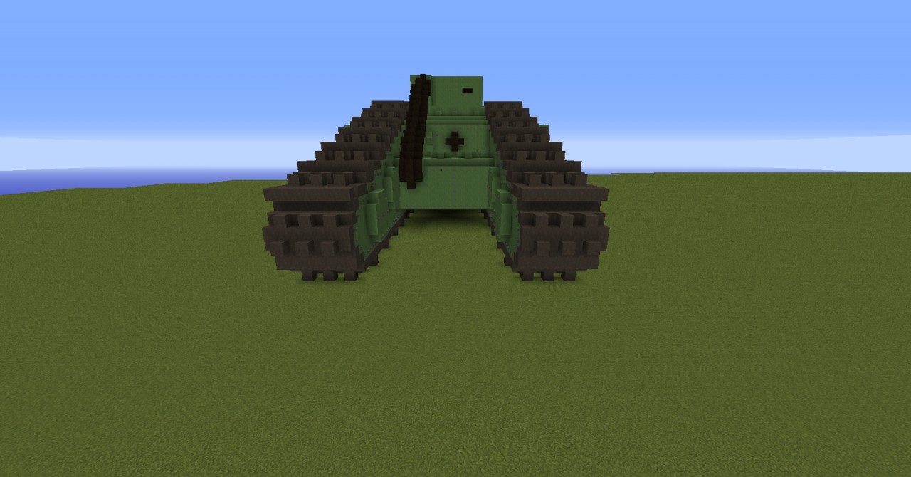 Mark V tank Minecraft Map