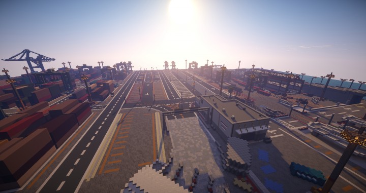 GTA V In Minecraft | 12288x12288 blocks | MASSIVE PROJECT Minecraft Map