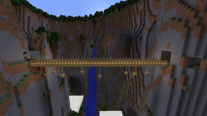 Mountain Top Base Minecraft Map