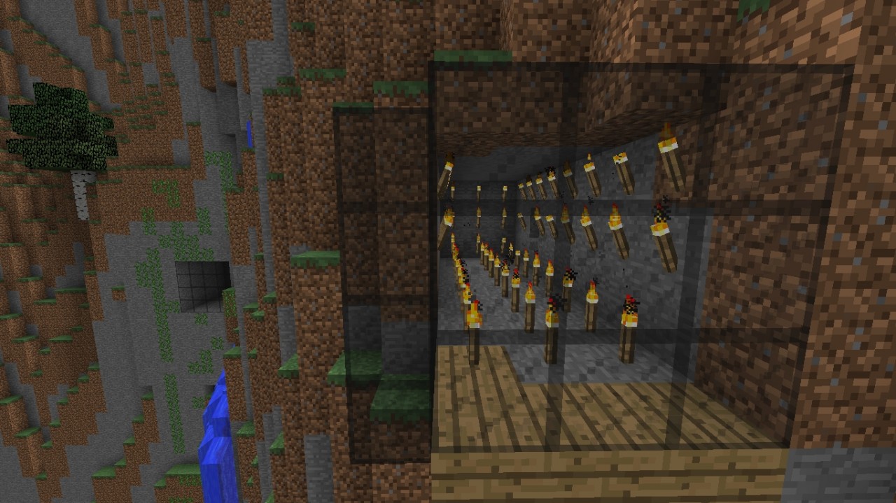 Mountain Top Base Minecraft Map