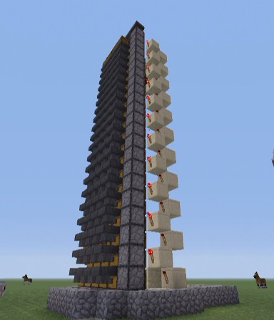 Tutorial : Modern Wheat silo System Holds 320,000 + Items Minecraft Project