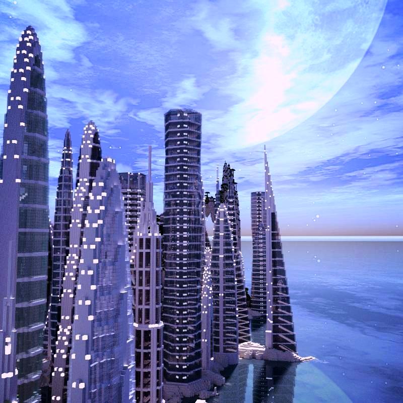 A City by the Water Minecraft Map