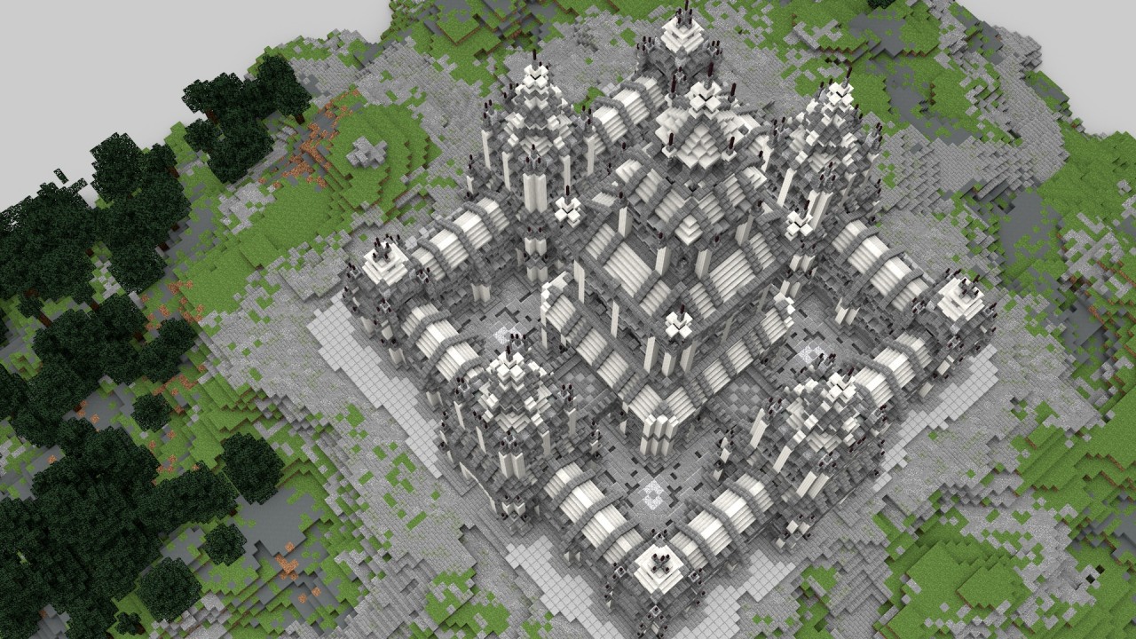 Citadel White Minecraft Map