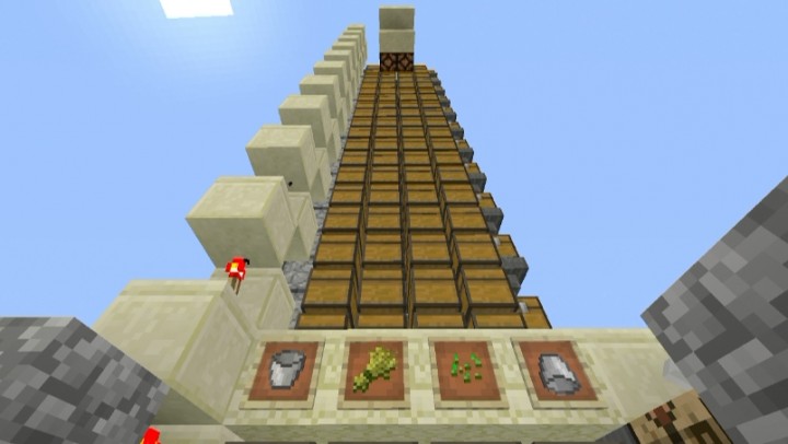 Tutorial : Modern Wheat silo System Holds 320,000 + Items Minecraft Map
