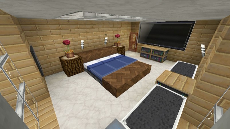 Modern Contemporary House Design Minecraft Map
