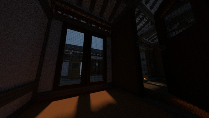 U-shaped hanok Minecraft Map