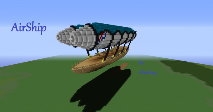 Medieval AirShip Minecraft Map