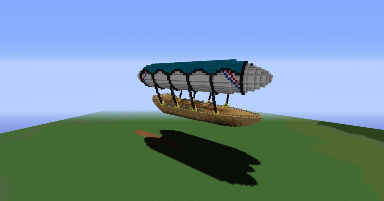 Medieval AirShip Minecraft Map