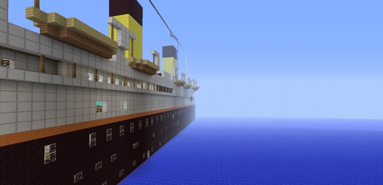 RMS Alusian - 1910's Ocean Liner Minecraft Map