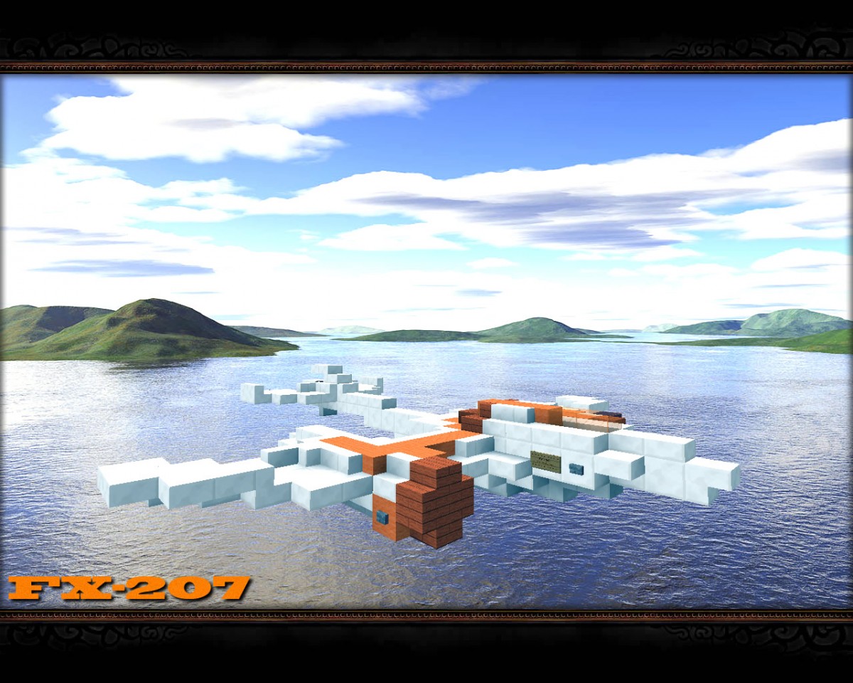 FX-207 Fighter Jet Minecraft Map
