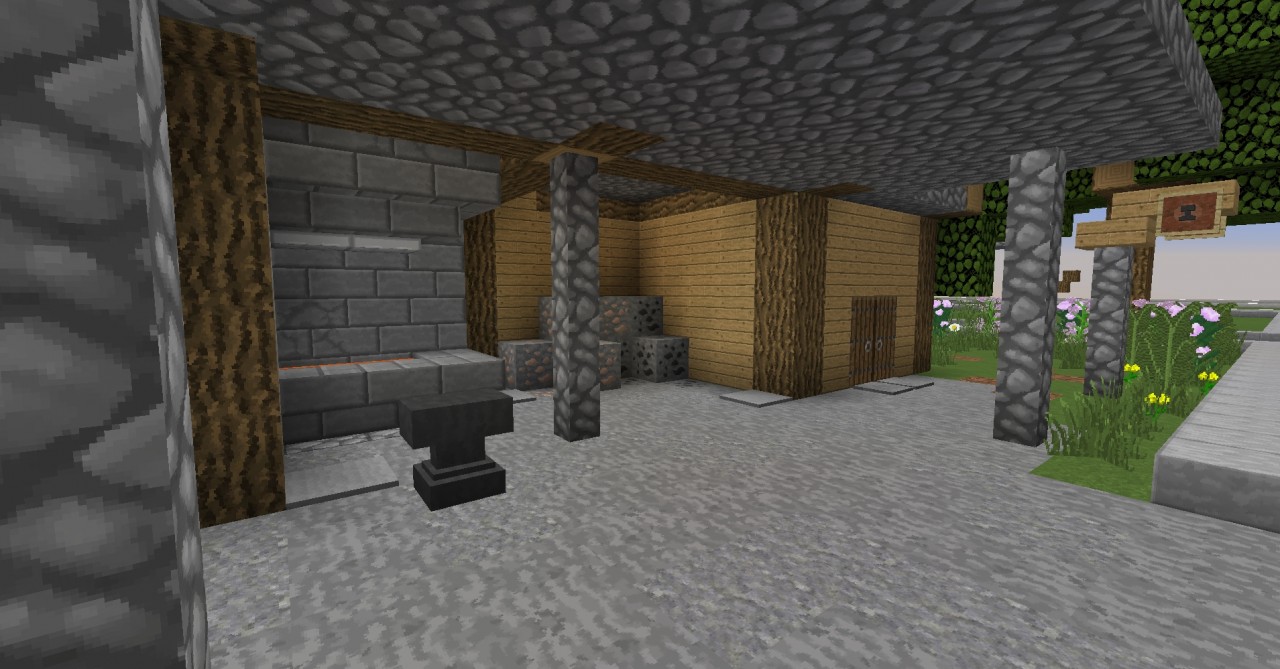 Medieval BlackSmith Minecraft Map