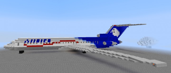 Boeing 727-200 Updated! Minecraft Map